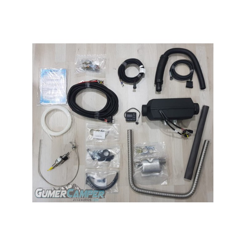 CALEFACCION ESTACIONARIA PLANAR 12V 2D 2kw MANDO DIGITAL